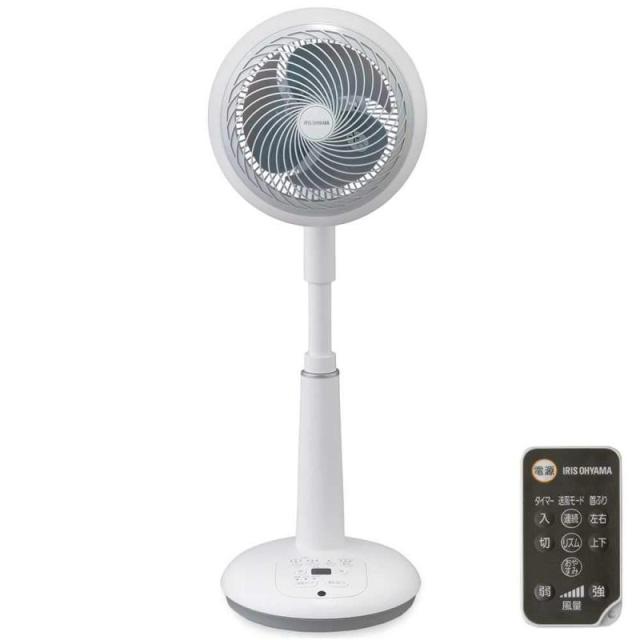 アイリスオーヤマ サーキュレター扇風機 DCモーター リモコン付き STF AZSF (30畳, 本体のみ)