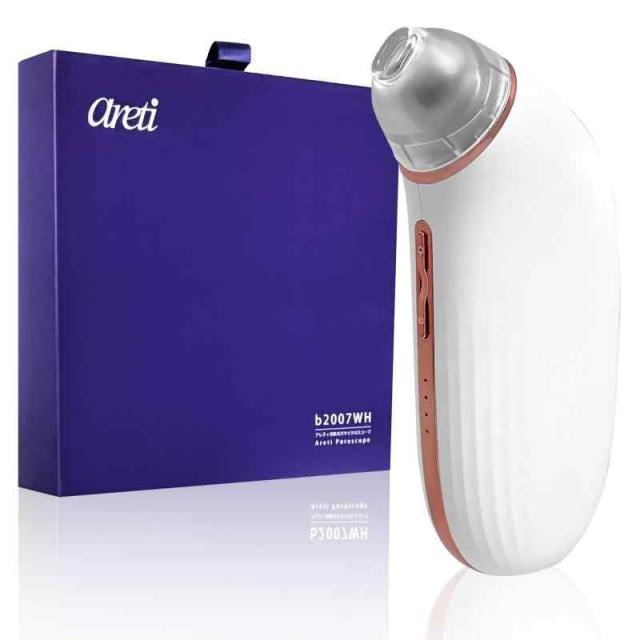 Areti（アレティ） 美顔器・美容器 毛穴吸引機 カメラ 付き アプリ対応 b2007WH 毛穴吸引機 (単品)