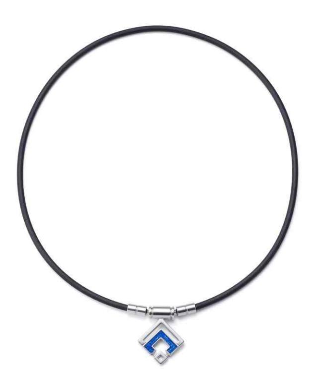 Colantotte(コラントッテ) TAOネックレス スリム ARANmini シルバー×ブルーラメ (M(43？))