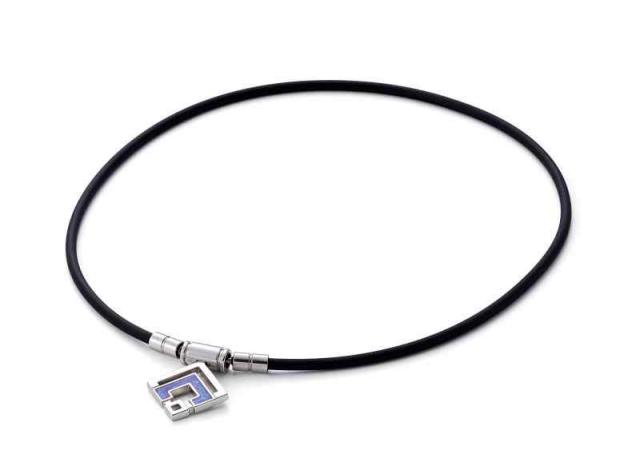 Colantotte(コラントッテ) TAOネックレス スリム ARANmini シルバー×ブルーラメ (LL(51？))