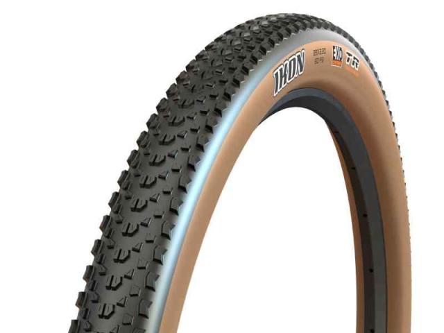 Maxxis、Ikon、タイヤ、29x2.20、折りたたみ、チューブレスレディ、3C Maxxスピード、EXO、60TPI、タンウォール。