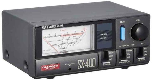ダイヤモンドアンテナ 第一電波工業 ダイヤモンド SX400 通過型SWR・パワー計 140~525MHz SX400