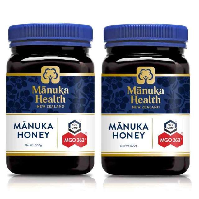 マヌカハニー ２個セット 500g MGO263+ (MGO250+) / UMF10+ [並行輸入品]