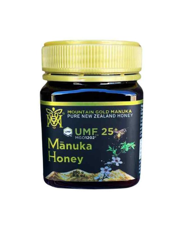 マヌカハニー MGO UMF 証明書付 マヌカ蜂蜜 正規品 天然 非加熱 未加工 無添加 MOUNTAIN GOLD MANUKA HONEY マウンテンゴールドマヌカ はちみつ 生 ニュージーランド産 品質検査済 (250g)