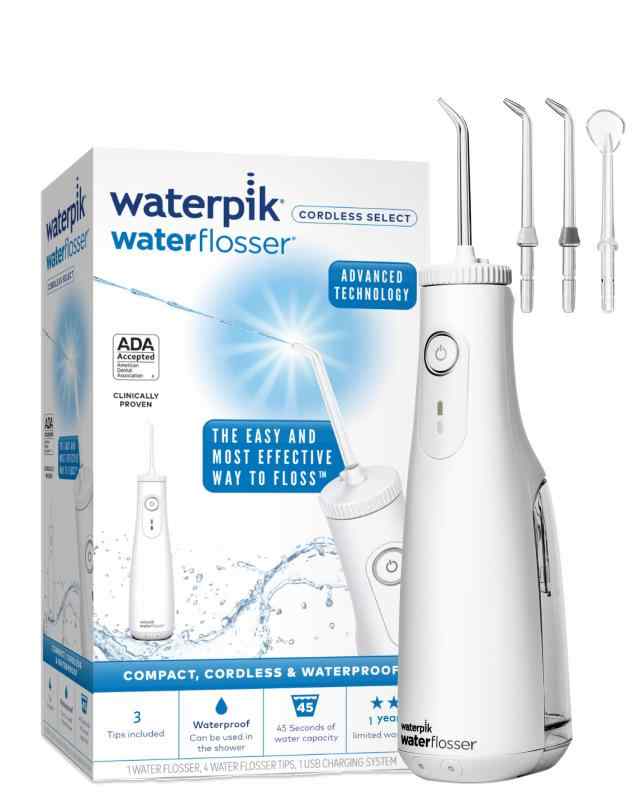 waterpik ウォーターピック【正規品】世界シェアNo,1 世界の歯科医推奨 歯垢除去率99.9% 防水設計 USB-C コードレス WF-21 ジェットウォッシャー 口腔洗浄器 口腔洗浄機 オーラルケア 口腔ケア 歯間ケア (プロモデル (WF-10