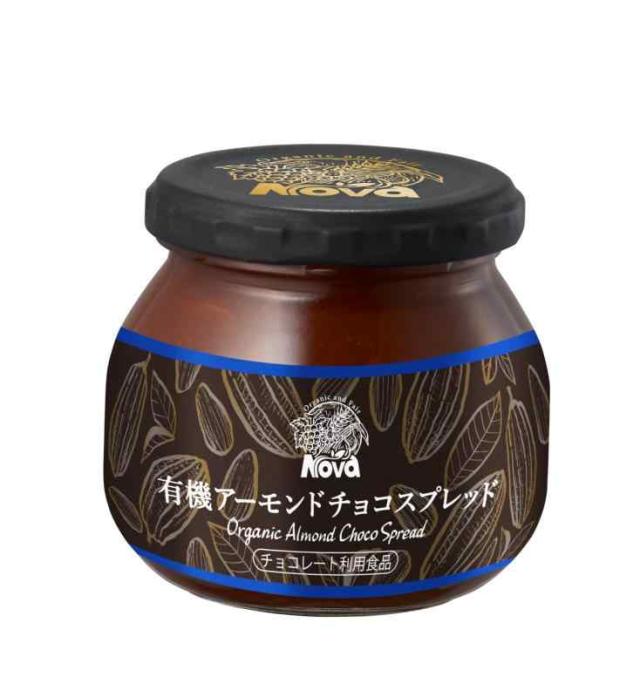 NOVA 有機アーモンドチョコスプレッド 200g×4個 チョコレート パン ジャム