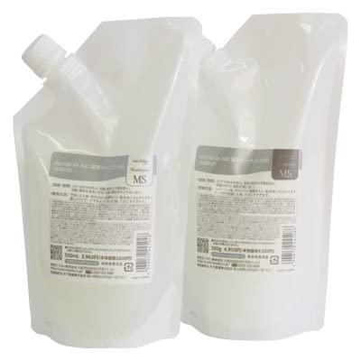 クオレ michite by AXI シャンプー ＭＳ 500ｍｌ トリートメント ＭＳ 500ｇ詰替え