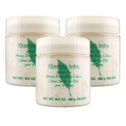 エリザベスアーデン Elizabeth Arden グリーンティー ハニードロップ ボディクリーム 500mL 【3個セット】 [並行輸入品]