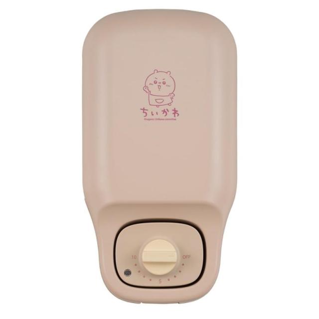 シーシーピー(Ccp) ホットサンドメーカー ちいかわ ハチワレ うさぎ ホットサンド プチケーキ 電気ホットサンドメーカー 両面焼き マルチサンドメーカー ミニケーキ タイマー付き 洗いやすい 油不要 朝食 おやつ かわいい KM-CM75-CCK