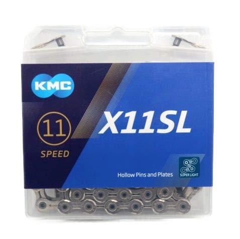 KMC X11SL チェーン 11スピード/11s/11速 118Links [並行輸入品] (シルバー)