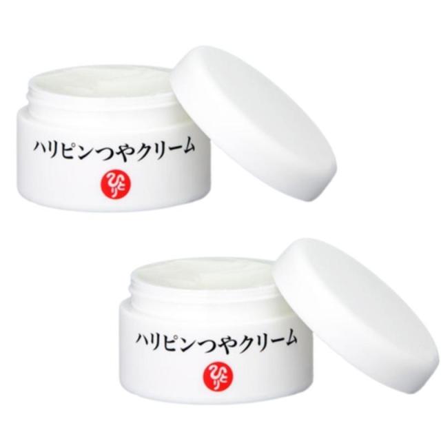 銀座まるかん ハリピンつやクリーム 31g ヒアルロン酸 コラーゲン配合 潤い スキンケア 美容 保湿 高保湿 乾燥 保護 うるおい はり ツヤ キメ 肌 顔 全身 (31グラム (x 2))