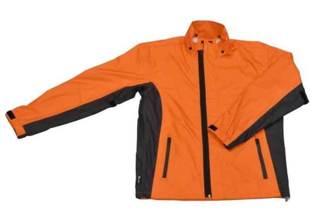 リード工業(LEAD) バイク用レインウェア RW-054スリムレインスーツ オレンジ 3Lサイズ RW-054D