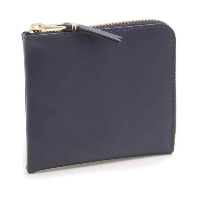 (コムデギャルソン) COMME des GARCONS 折り財布 CLASSIC LETHER LINE WALLET クラシック レザー ウォレット SA3100 メンズ レディース NAVY BLUE BL [並行輸入品]
