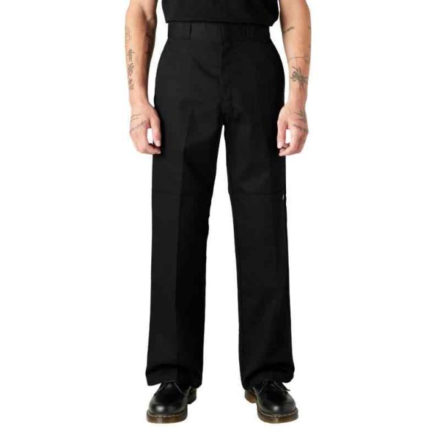 [Dickies] カジュアルパンツ85283 ワークパンツ チノパン ルーズフィットメンズ (32, Black(BK))