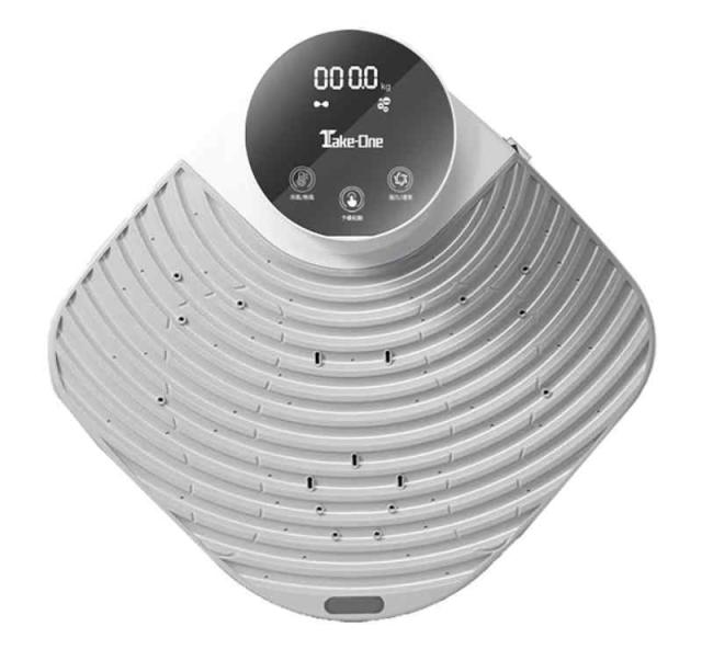 Take-One(テイクワン) Body Dryer Plus 体用ドライヤー マイナスイオン 体重計機能付 温風冷風切り替え プレヒーティング ボディードライヤー 全身ドライヤー 体重計 マイナスイオン 冷風 温風 バスルームドライヤー 高速乾燥 重力セ