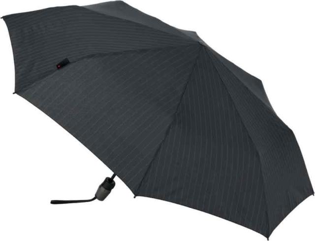 クニルプス 折りたたみ傘 Knirps (PinstripeBlack)