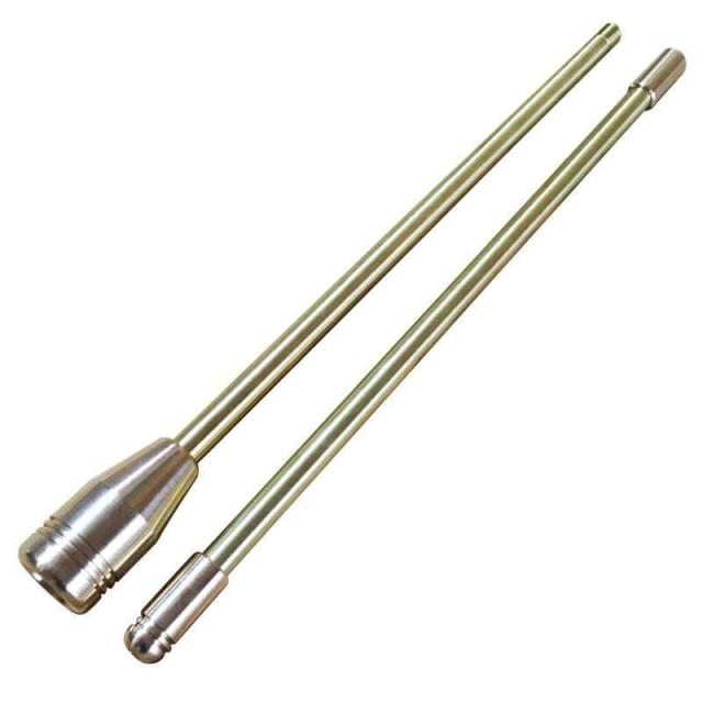 【野良道具製作所】 ALL真鍮製火吹き棒 「野良ブラスター」 2本継60cm ゴールド 中