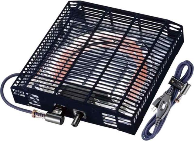 メトロ こたつ用取替えヒーター U字型石英管ヒーター MS-303H(KA)