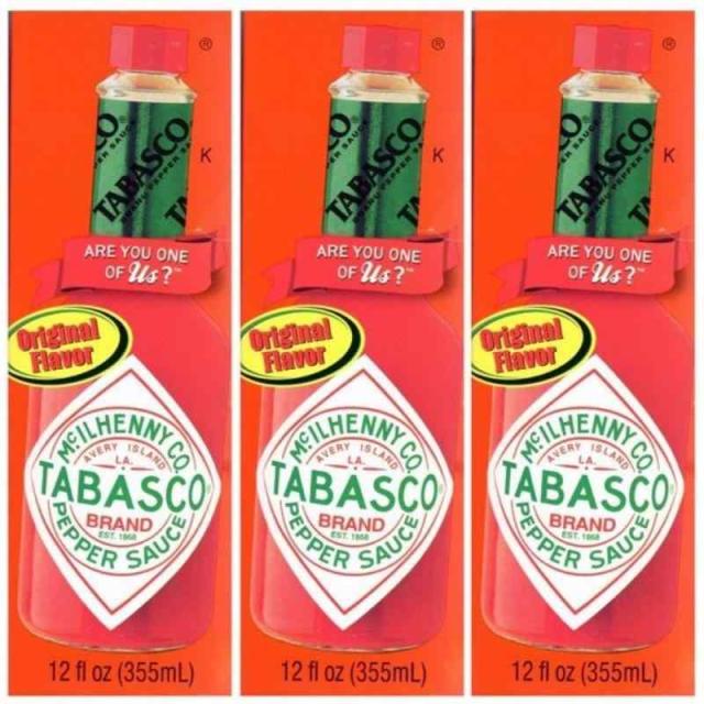 TABASCO(タバスコ) Tabasco タバスコ ペッパーソース 355ml×3本セットの通販はau PAY マーケット - Ms＆Ksマーケット | au PAY マーケット－通販サイト