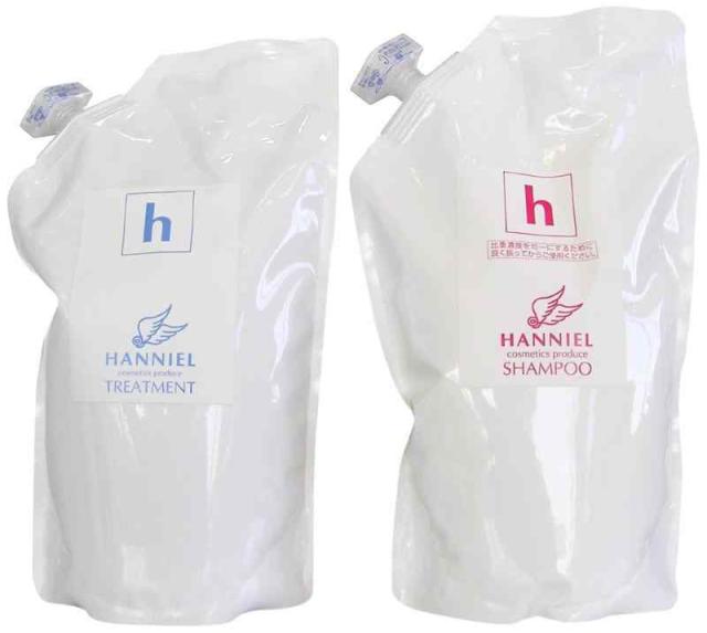 ハニエル ディフェンダー シャンプー800ml詰替え+トリートメント 800ml詰替え