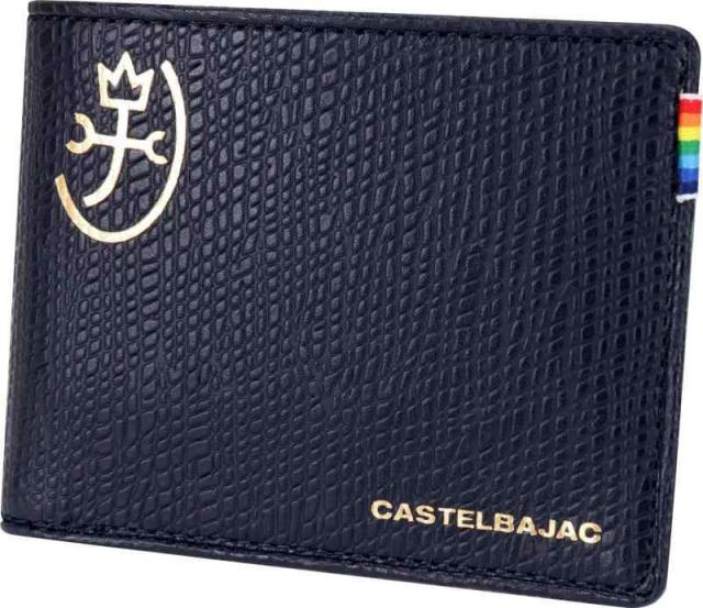 [カステルバジャック] レインボー 二つ折り財布 79613 (2.ネイビー(07)Navy)