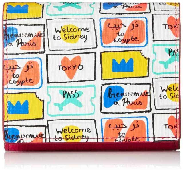 [カステルバジャック] ベル小物 二つ折り財布 94614 (ブルー)