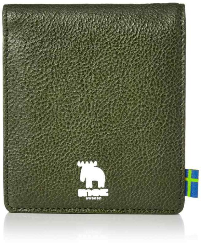 [モズ] 二つ折り財布 No.86110 (グリーン)