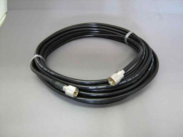 ダイヤモンドアンテナ 第一電波工業 ダイヤモンド 固定局用5D-FBケーブルセット 10m MP-MPコネクタ(片側脱着タイプ) 5DF10MB