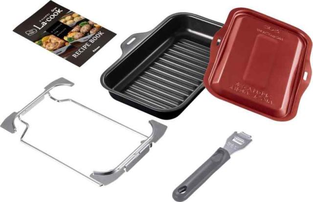 パロマ ラ クックグランセット PGDL-50R (サングリアレッド)