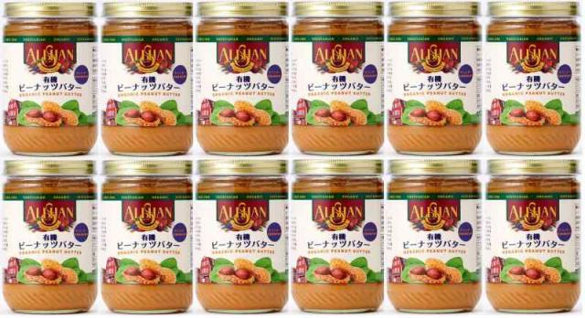 【12本セット】　アリサン ピーナッツバタークランチ 454グラム (x 12)