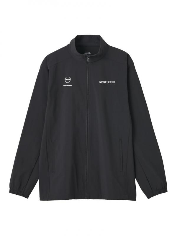 DESCENTE(デサント) ユニセックス大人 まえあき かぶり両方あり MOVESPORT MVSP 4WAYストレッチ はっ水 UVカット(UPF50+) 雨ピステ (L)