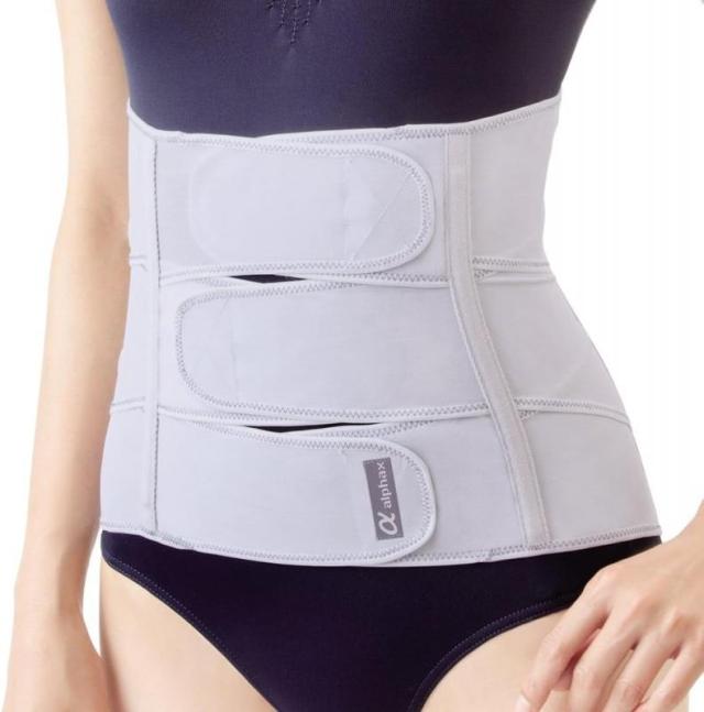 アルファックス ウエストニッパー コルセット お医者さんのがっちり下腹ベルト M-L 日本製
