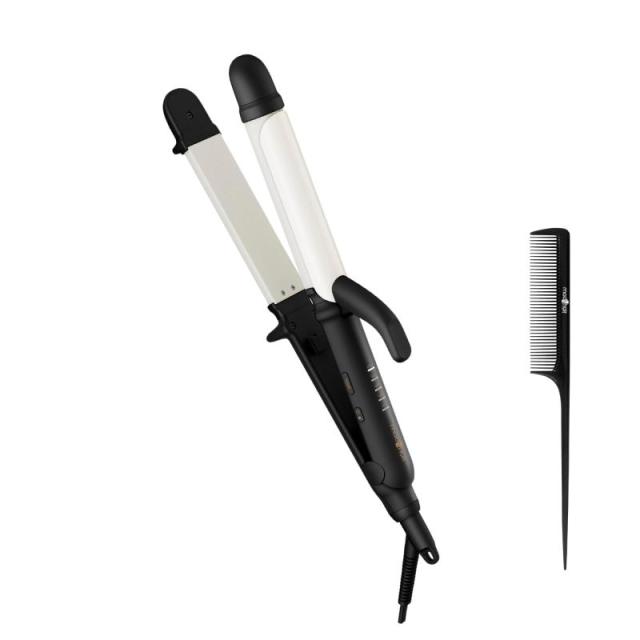 [ mods hair ] アドバンス フレックススムーズ 2WAYアイロン 32mm (MHI-3257-K)【 するんっとツヤサラ髪のすべりに特化した ヘアアイロン 】ストレートヘアアイロン モッズヘア メンズ コテ ストレート レディース 痛まない