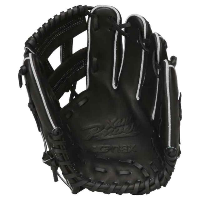 ザナックス(Xanax) 野球 ベースボール 硬式用 硬式グラブ ザナパワー(xana power) ブラック×スカイブルー(9040) L(左投げ用) BHG24JL1P