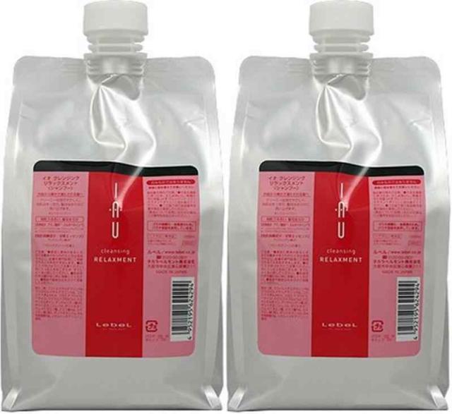 【X2個セット】 ルベル イオ クレンジング リラックスメント 1000ml シャンプー 詰替用 LebeL IAU