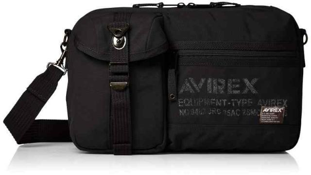 [アヴィレックス] EAGLE 2wayショルダーバッグ AVX3522 (F, ブラック)