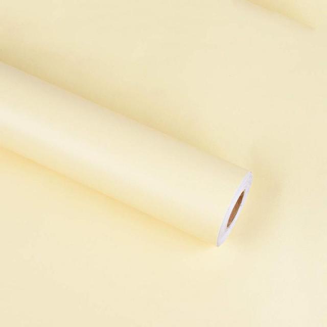 Homya 無地 壁紙シール 防水 リメイクシート 幅45cm全長9.7m のり付き つや消し DIY 剥がせる壁紙 ロン カッティングシート (ベージュ)の通販はau PAY マーケット ...