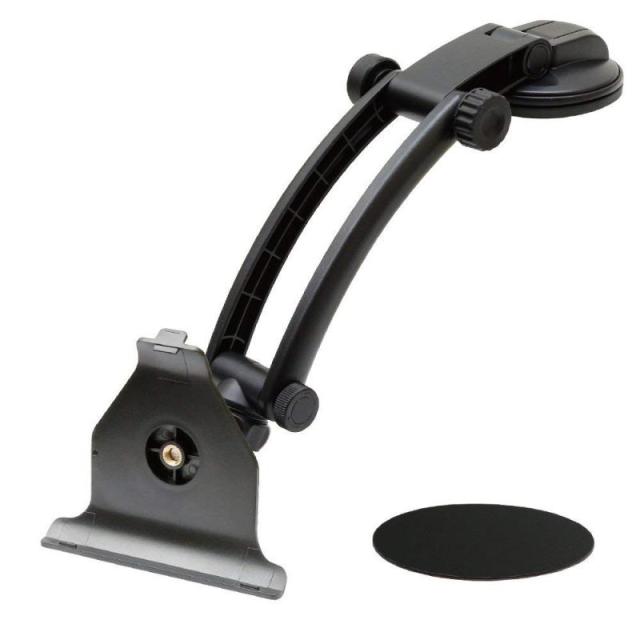 モバイクスユピテル(YUPITERU) YERA・drive navi・ポータブルナビ用 車載用 取付スタンド(OP-CU100kit代用品)(ゲル吸盤タイプ 超ロングアーム) 適合 YE6 ...