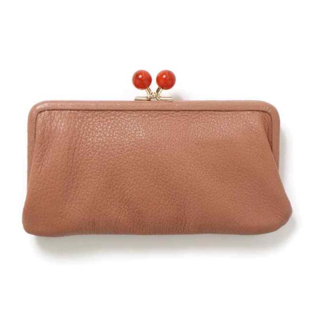 ペルケ アクリル玉がま口長 (PIBR)