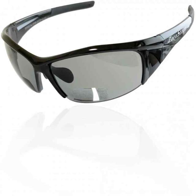 冒険王 サングラス ルーペ付 偏光サングラス 鯖江 偏光グラス 拡大鏡 釣り フィッシング つり BF (偏光レンズ:スモークグレー (度数:+2.00相当))