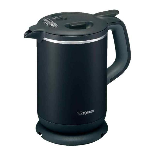 象印マホービン 電気ケトル 1.0L スピード沸とう 安全設計 転倒湯漏れ防止 保温機能 ハンドドリップモード ブラック CK-AX10-BA