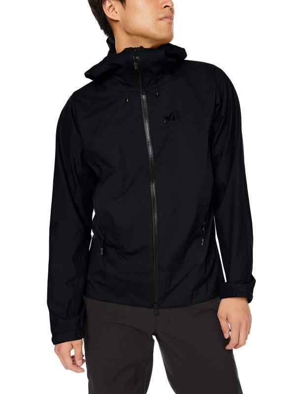 ミレー 防水ジャケット ティフォン ウォーム ストレッチ ジャケット Typhon 50000 Warm ST T メンズ DEEP RED (BLACK NIGHT, L)