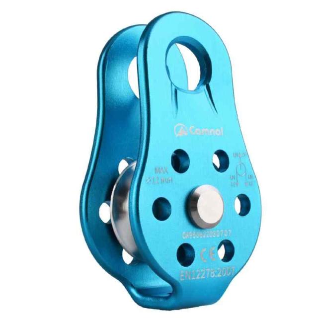 JEELAD クライミング プーリー 26kN マイクロ シングルプーリー 固定型 滑車 ローププーリー アルミニウム製 運搬 輸送用 (ブルー)の通販はau PAY マーケット ...