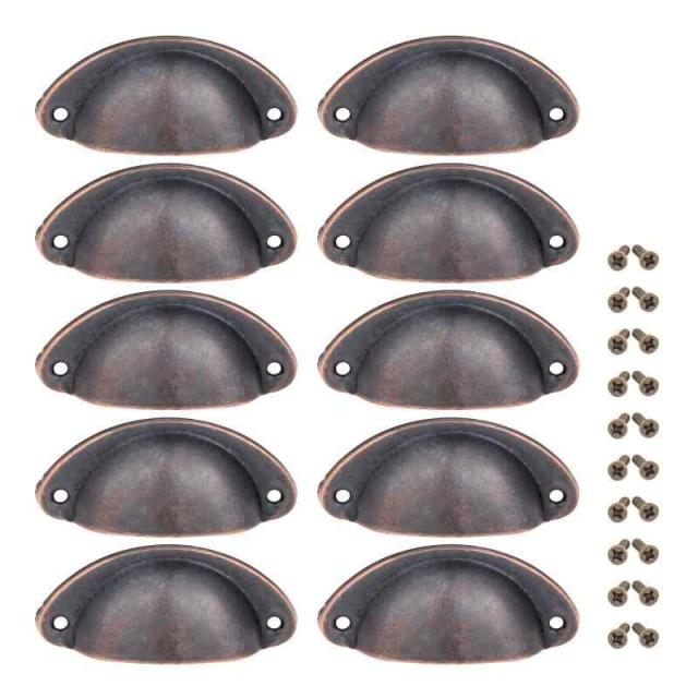 アンティーク 調 取っ手 ブロンズ 引き出しノブ 取手 取って 10個 (赤い銅)の通販はau PAY マーケット - EMASHOP | au PAY マーケット－通販サイト