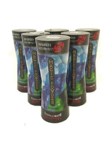 マジックパウダー50ｇ 6個セット【ナチュラルブラック】