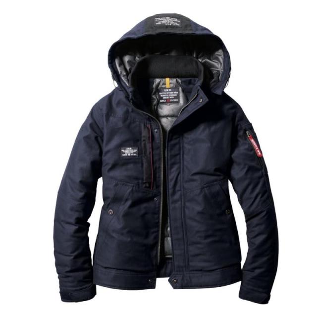 [バートル] 防寒服 秋冬 防寒 サーモクラフト 防寒ジャケット(単品) 8210 (L, 3ネイビー)