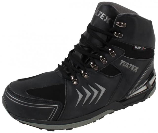 アイトス AITOZ 防水セーフティシューズ(ミドルカット) AZ-56380 (22.5 cm 3E, ブラック)