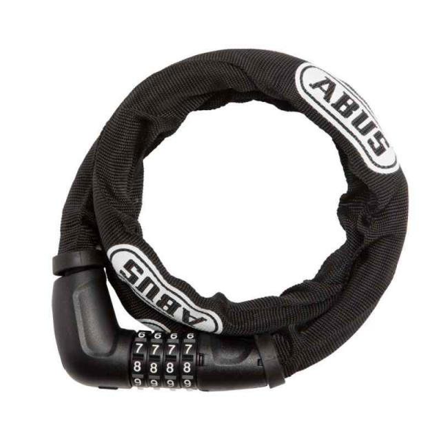 【日本正規品】 ABUS(アブス) 自転車 鍵 ロック ロードバイク鍵 アーマードケーブルロック ダイヤル式 盗難見舞金制度 120cm ブラック [トレーサーフレックス 6615C]