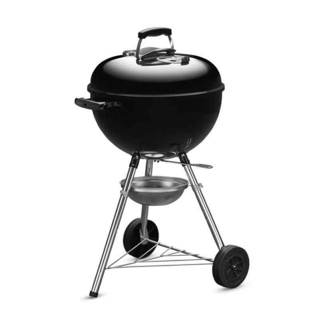 Weber(ウェーバー) バーベキュー コンロ 直径47cm オリジナルケトル 炭 キャンプ 6-8人用 【日本正規品10年】1241308 / 温度計付き 1241308 黒 47cm (温度計付/2020年版Newモデル)