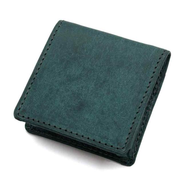 [ヒズファクトリー] ちいさな小銭入れ プエブロ 本革 日本製 職人手作り (ペトローリオ)